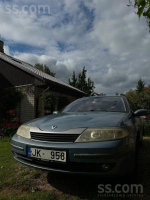 Синий Рено Лагуна 2003 в Бауска, объемом двигателя 1.90 л и пробегом 340 тыс. км за 650 €, фото  на AUTOMOTO.COM.LV