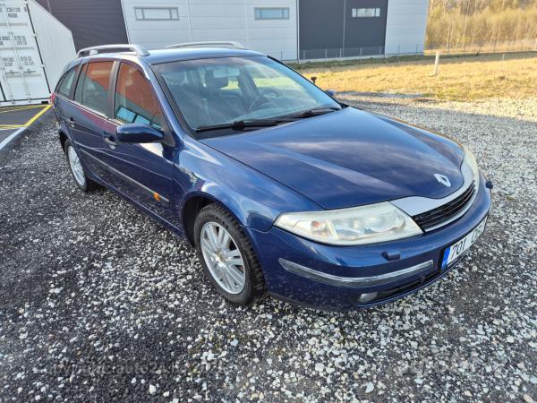Blue Renault Laguna 2004 in Parnu, with an engine capacity of 1.80 L and mileage of 344 thousand km for 1100 €, photo 8 on AUTOMOTO.COM.LV