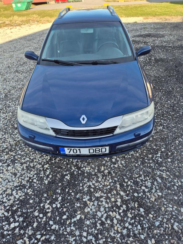 Blue Renault Laguna 2004 in Parnu, with an engine capacity of 1.80 L and mileage of 344 thousand km for 1100 €, photo 10 on AUTOMOTO.COM.LV