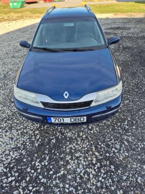 Blue Renault Laguna 2004 in Parnu, with an engine capacity of 1.80 L and mileage of 344 thousand km for 1100 €, photo 11 on AUTOMOTO.COM.LV