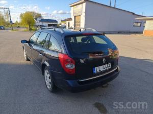 Blue Renault Laguna 2005 in Talsi, with an engine capacity of 2.20 L and mileage of 323 thousand km for 1350 €, photo 3 on AUTOMOTO.COM.LV