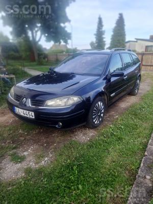 Blue Renault Laguna 2005 in Tukums, with an engine capacity of 1.90 L and mileage of 320 thousand km for 1400 €, photo  on AUTOMOTO.COM.LV