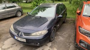 Blue Renault Laguna 2005 in Riga, with an engine capacity of 2.20 L and mileage of 278 thousand km for 450 €, photo 9 on AUTOMOTO.COM.LV