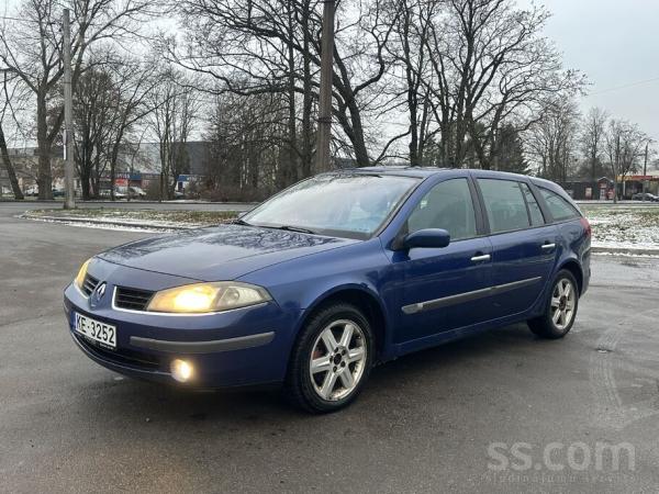 Blue Renault Laguna 2006 in Riga, with an engine capacity of 1.90 L and mileage of 295 thousand km for 1350 €, photo 1 on AUTOMOTO.COM.LV