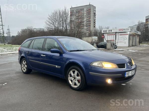 Blue Renault Laguna 2006 in Riga, with an engine capacity of 1.90 L and mileage of 295 thousand km for 1350 €, photo 2 on AUTOMOTO.COM.LV