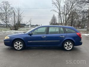 Blue Renault Laguna 2006 in Riga, with an engine capacity of 1.90 L and mileage of 295 thousand km for 1350 €, photo 5 on AUTOMOTO.COM.LV