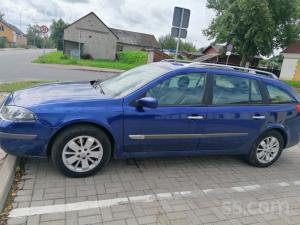 Blue Renault Laguna 2006 in Rezekne, with an engine capacity of 1.90 L and mileage of 374 thousand km for 750 €, photo  on AUTOMOTO.COM.LV