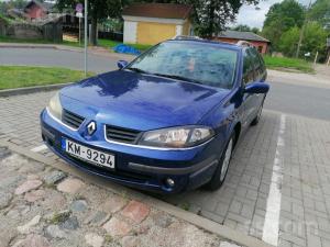Blue Renault Laguna 2006 in Rezekne, with an engine capacity of 1.90 L and mileage of 374 thousand km for 750 €, photo 3 on AUTOMOTO.COM.LV