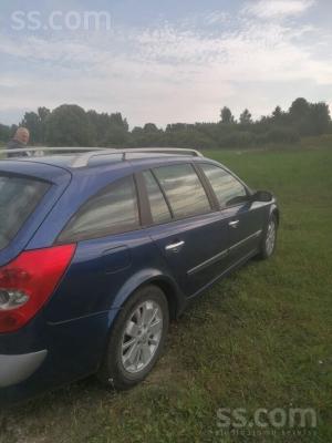 Blue Renault Laguna 2006 in Rezekne, with an engine capacity of 1.90 L and mileage of 374 thousand km for 750 €, photo 4 on AUTOMOTO.COM.LV