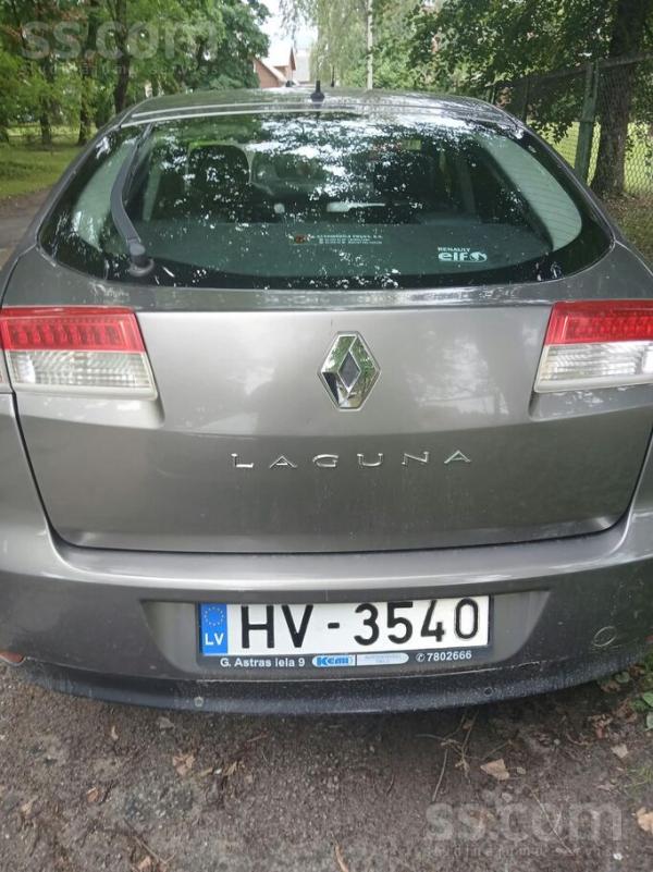 Brown Renault Laguna 2007 in Jelgava, with an engine capacity of 2.00 L and mileage of 350 thousand km for 690 €, photo 3 on AUTOMOTO.COM.LV