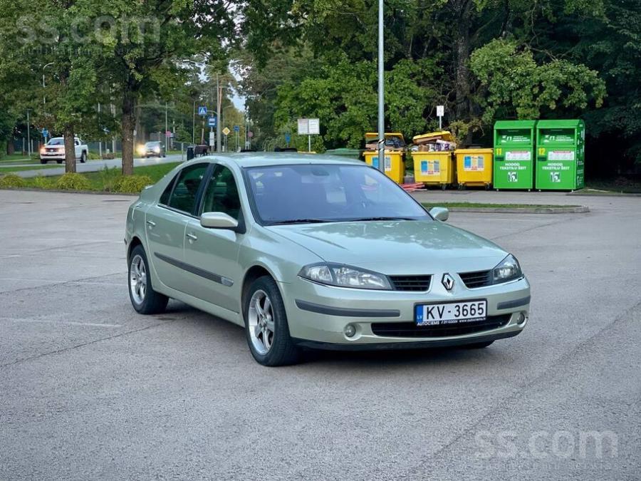 Zaļš Renault Laguna 2006 Ogre, ar dzinēja tilpumu 1.90 L un nobraukumu 318 tūkst. km par 1600 €, foto 1 vietnē AUTOMOTO.COM.LV