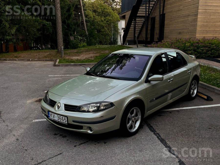 Green Renault Laguna 2006 in Ogre, with an engine capacity of 1.90 L and mileage of 315 thousand km for 1350 €, photo 5 on AUTOMOTO.COM.LV