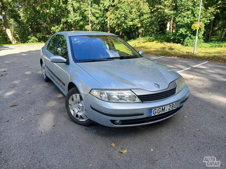 Pelēks Renault Laguna 2001 Prienai, ar dzinēja tilpumu 1.90 L un nobraukumu 248 tūkst. km par 790 €, foto 1 vietnē AUTOMOTO.COM.LV