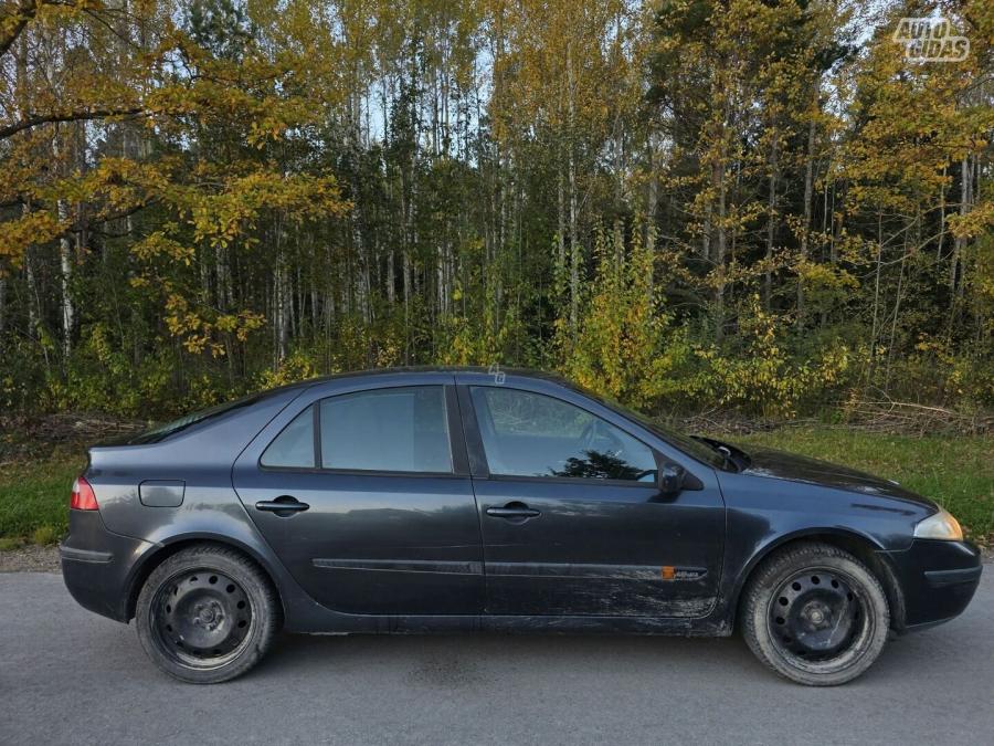 Серый Рено Лагуна 2001 в Мажейкяй, объемом двигателя 1.90 л и пробегом 342 тыс. км за 750 €, фото 9 на AUTOMOTO.COM.LV