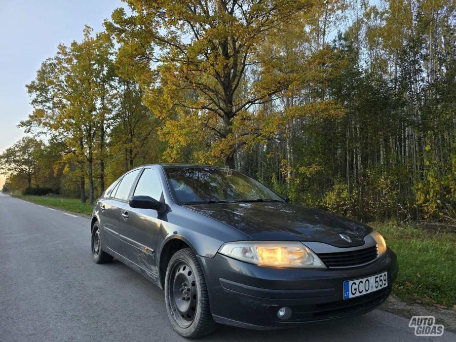 Серый Рено Лагуна 2001 в Мажейкяй, объемом двигателя 1.90 л и пробегом 342 тыс. км за 750 €, фото 10 на AUTOMOTO.COM.LV