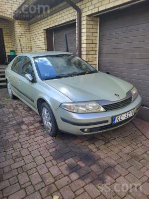 Pelēks Renault Laguna 2002 Rīga, ar dzinēja tilpumu 1.90 L un nobraukumu 254 tūkst. km par 500 €, foto  vietnē AUTOMOTO.COM.LV