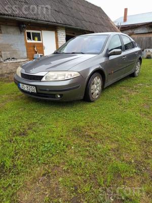 Pelēks Renault Laguna 2003 Preiļi, ar dzinēja tilpumu 1.90 L un nobraukumu 347 tūkst. km par 650 €, foto  vietnē AUTOMOTO.COM.LV