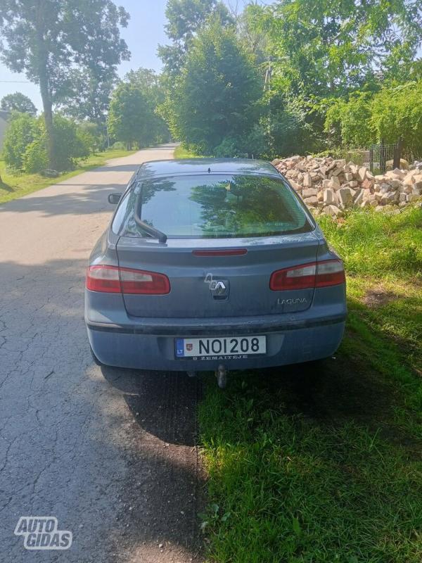 Pelēks Renault Laguna 2003 Joniškis, ar dzinēja tilpumu 1.60 L un nobraukumu 348 tūkst. km par 700 €, foto 3 vietnē AUTOMOTO.COM.LV