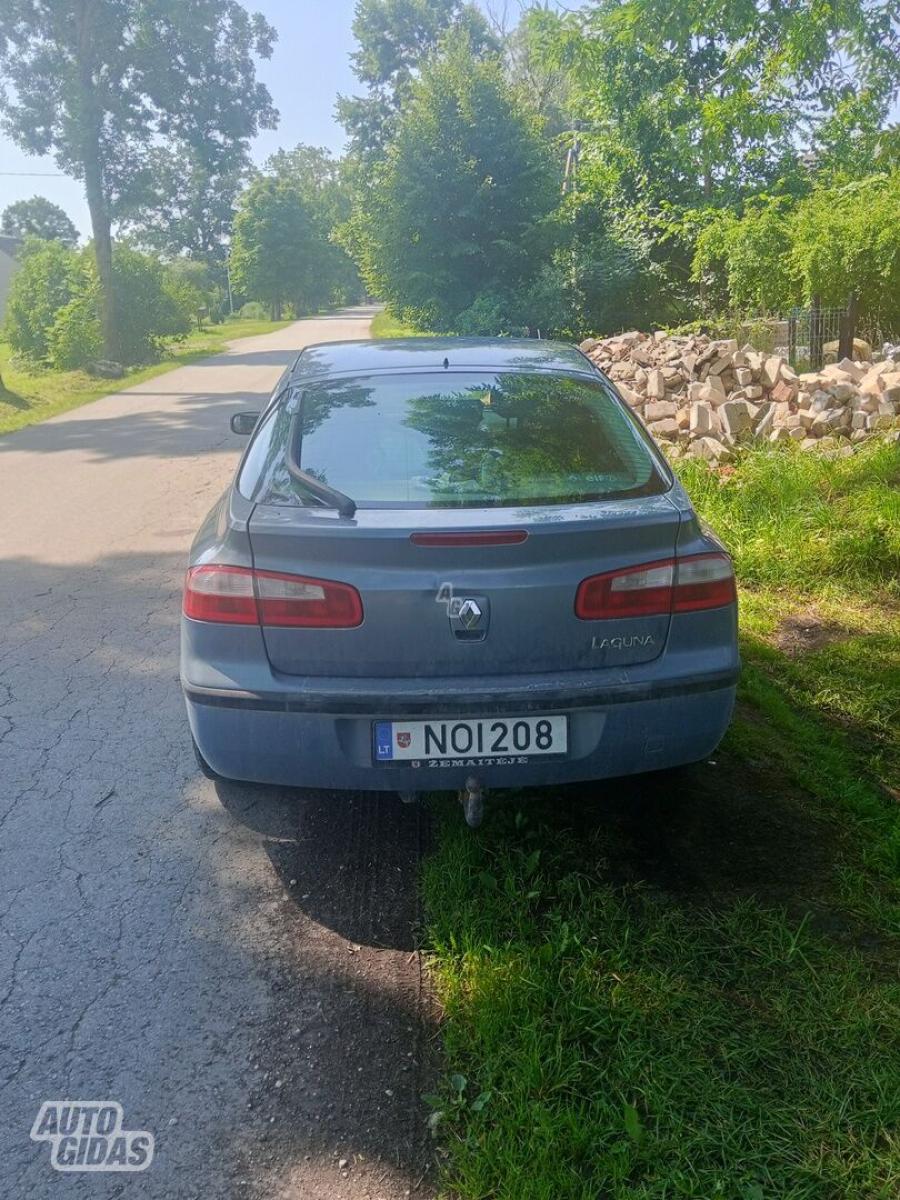 Pelēks Renault Laguna 2003 Joniškis, ar dzinēja tilpumu 1.60 L un nobraukumu 348 tūkst. km par 700 €, foto 4 vietnē AUTOMOTO.COM.LV