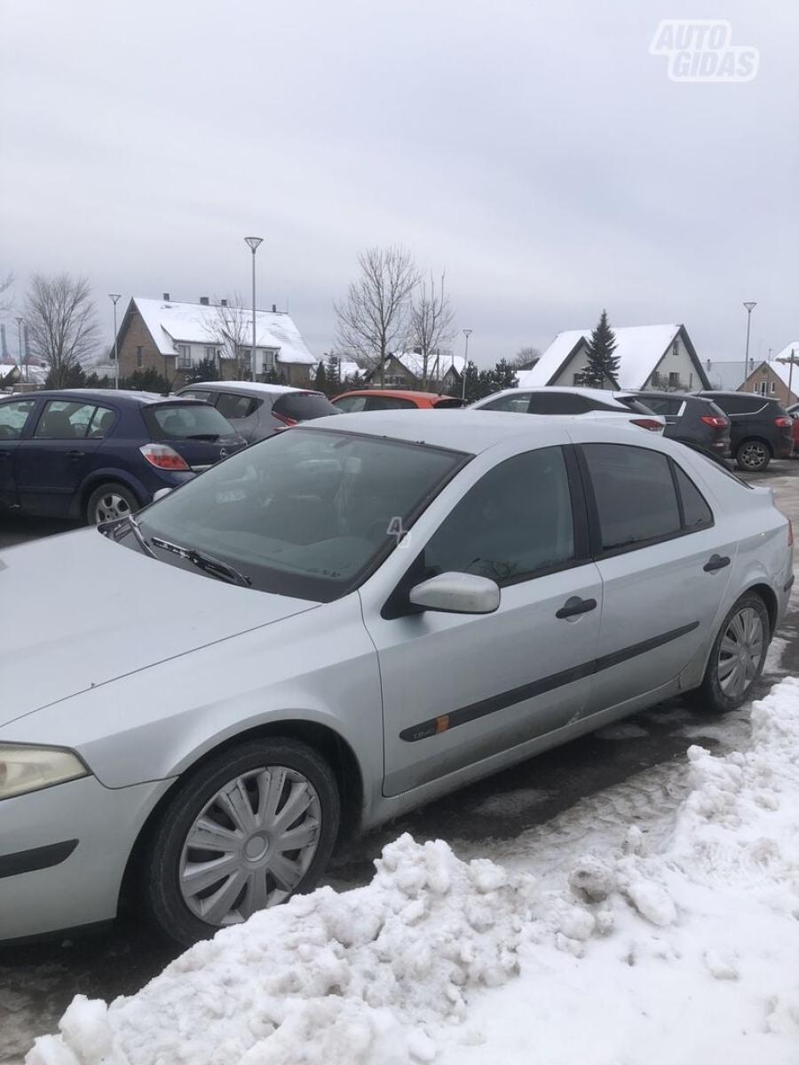 Grey Renault Laguna 2004 in Klaipeda, with an engine capacity of 1.90 L and mileage of 289 thousand km for 650 €, photo 4 on AUTOMOTO.COM.LV