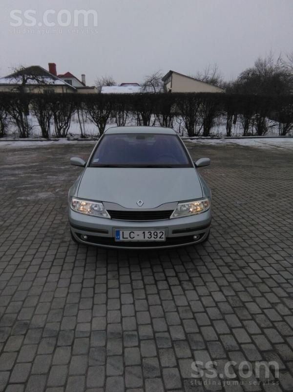 Grey Renault Laguna 2004 in Dobele, with an engine capacity of 1.90 L and mileage of 228 thousand km for 2500 €, photo 2 on AUTOMOTO.COM.LV