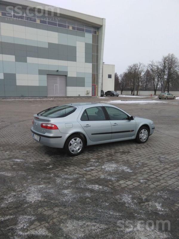 Grey Renault Laguna 2004 in Dobele, with an engine capacity of 1.90 L and mileage of 228 thousand km for 2500 €, photo 3 on AUTOMOTO.COM.LV