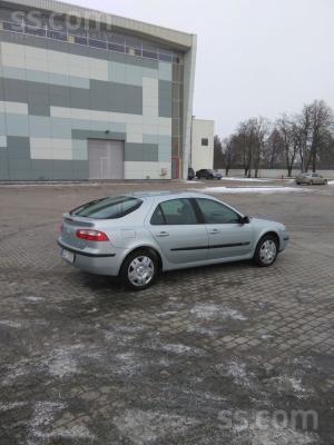 Grey Renault Laguna 2004 in Dobele, with an engine capacity of 1.90 L and mileage of 228 thousand km for 2500 €, photo 6 on AUTOMOTO.COM.LV