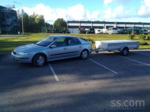 Grey Renault Laguna 2004 in Dobele, with an engine capacity of 1.90 L and mileage of 228 thousand km for 2500 €, photo 13 on AUTOMOTO.COM.LV