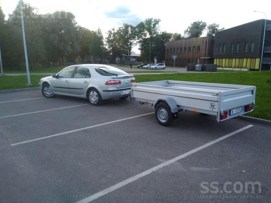 Grey Renault Laguna 2004 in Dobele, with an engine capacity of 1.90 L and mileage of 228 thousand km for 2500 €, photo 14 on AUTOMOTO.COM.LV