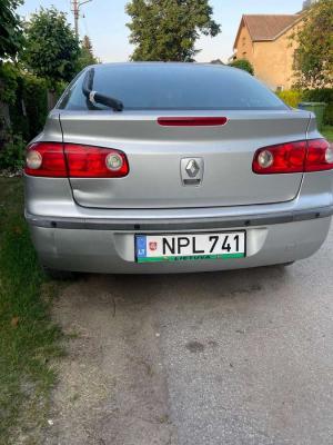 Grey Renault Laguna 2005 in Klaipeda, with an engine capacity of 2.00 L and mileage of 150 thousand km for 1650 €, photo 3 on AUTOMOTO.COM.LV