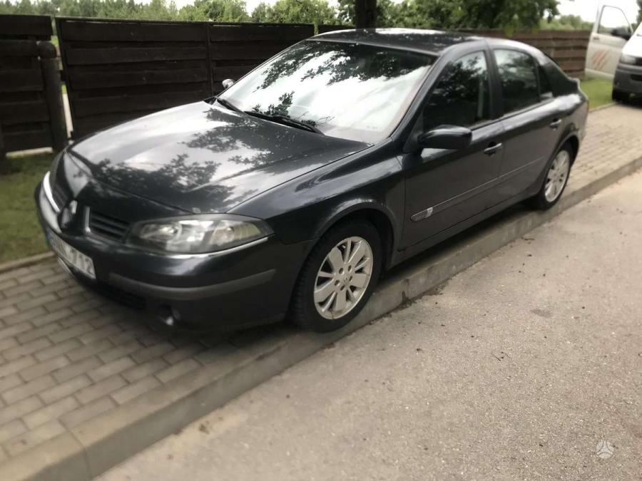 Серый Рено Лагуна 2006 в Алитус, объемом двигателя 2.00 л и пробегом 190 тыс. км за 1499 €, фото 1 на AUTOMOTO.COM.LV
