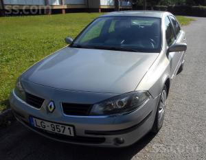 Grey Renault Laguna 2006 in Riga, with an engine capacity of 2.00 L and mileage of 250 thousand km for 1500 €, photo  on AUTOMOTO.COM.LV