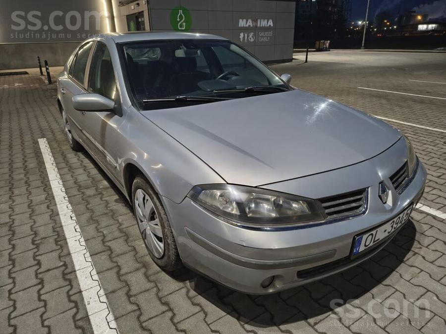 Grey Renault Laguna 2007 in Riga, with an engine capacity of 1.70 L and mileage of 320 thousand km for 850 €, photo 8 on AUTOMOTO.COM.LV