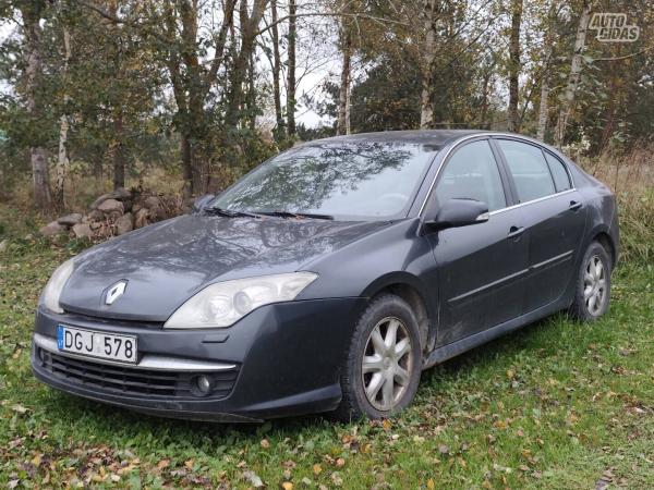 Renault Laguna 2007 in Vilnius on AUTOMOTO.COM.LV Grey Renault Laguna 2007 in Vilnius, with an engine capacity of 1.90 L and mileage of 300 thousand km for 780 €, photo 3 on AUTOMOTO.COM.LV