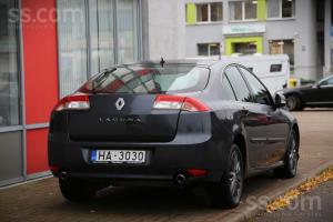Grey Renault Laguna 2008 in Riga, with an engine capacity of 2.00 L and mileage of 359 thousand km for 2995 €, photo 7 on AUTOMOTO.COM.LV
