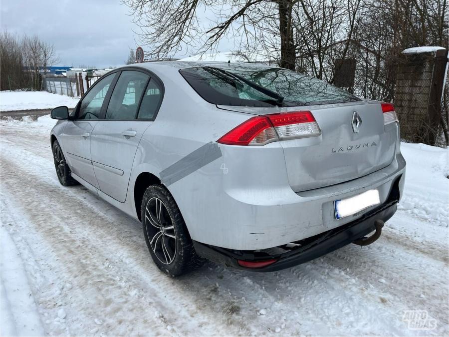 Pelēks Renault Laguna 2009 Tauragė, ar dzinēja tilpumu 1.50 L un nobraukumu 230 tūkst. km par 1150 €, foto 4 vietnē AUTOMOTO.COM.LV