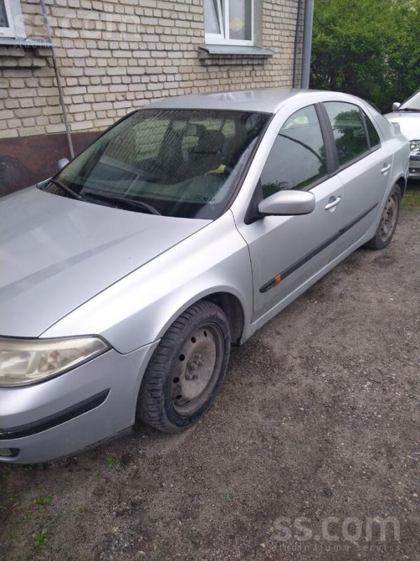 Grey Renault Laguna 2001 in Rezekne, with an engine capacity of 1.90 L and mileage of 334 thousand km for 500 €, photo 2 on AUTOMOTO.COM.LV