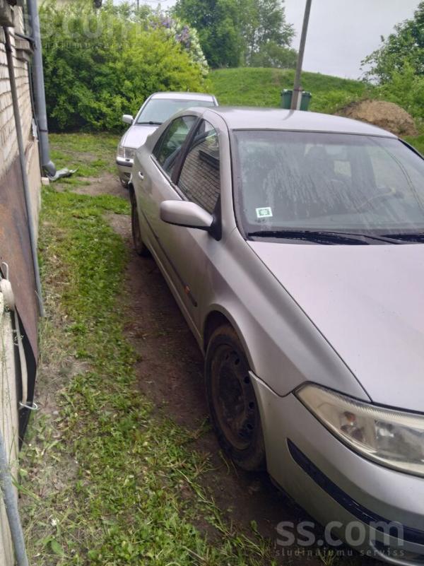 Grey Renault Laguna 2001 in Rezekne, with an engine capacity of 1.90 L and mileage of 334 thousand km for 500 €, photo 4 on AUTOMOTO.COM.LV