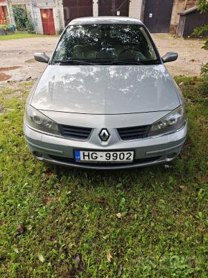 Pelēks Renault Laguna 2005 Bauska, ar dzinēja tilpumu 2.20 L un nobraukumu 380 tūkst. km par 600 €, foto 3 vietnē AUTOMOTO.COM.LV