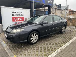 Grey Renault Laguna 2009 in Vilnius, with an engine capacity of 1.50 L and mileage of 163 thousand km for 2000 €, photo 11 on AUTOMOTO.COM.LV