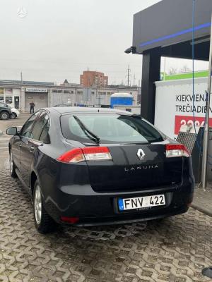 Grey Renault Laguna 2009 in Vilnius, with an engine capacity of 1.50 L and mileage of 163 thousand km for 2000 €, photo 12 on AUTOMOTO.COM.LV