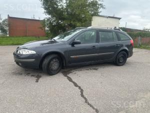 Grey Renault Laguna 2002 in Riga, with an engine capacity of 1.80 L and mileage of 262 thousand km for 950 €, photo 2 on AUTOMOTO.COM.LV