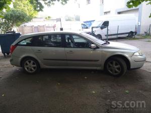 Pelēks Renault Laguna 2002 Jūrmala, ar dzinēja tilpumu 1.90 L un nobraukumu 344 tūkst. km par 900 €, foto 3 vietnē AUTOMOTO.COM.LV
