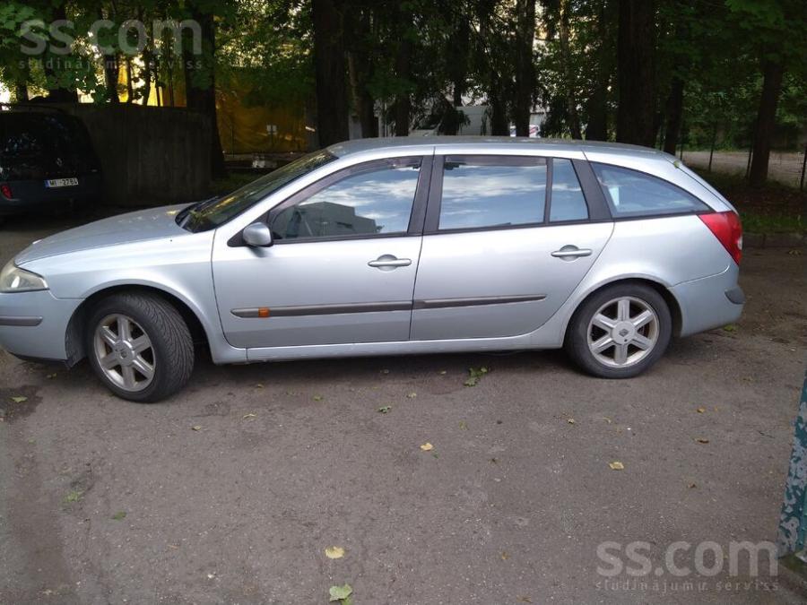 Pelēks Renault Laguna 2002 Jūrmala, ar dzinēja tilpumu 1.90 L un nobraukumu 344 tūkst. km par 900 €, foto 4 vietnē AUTOMOTO.COM.LV