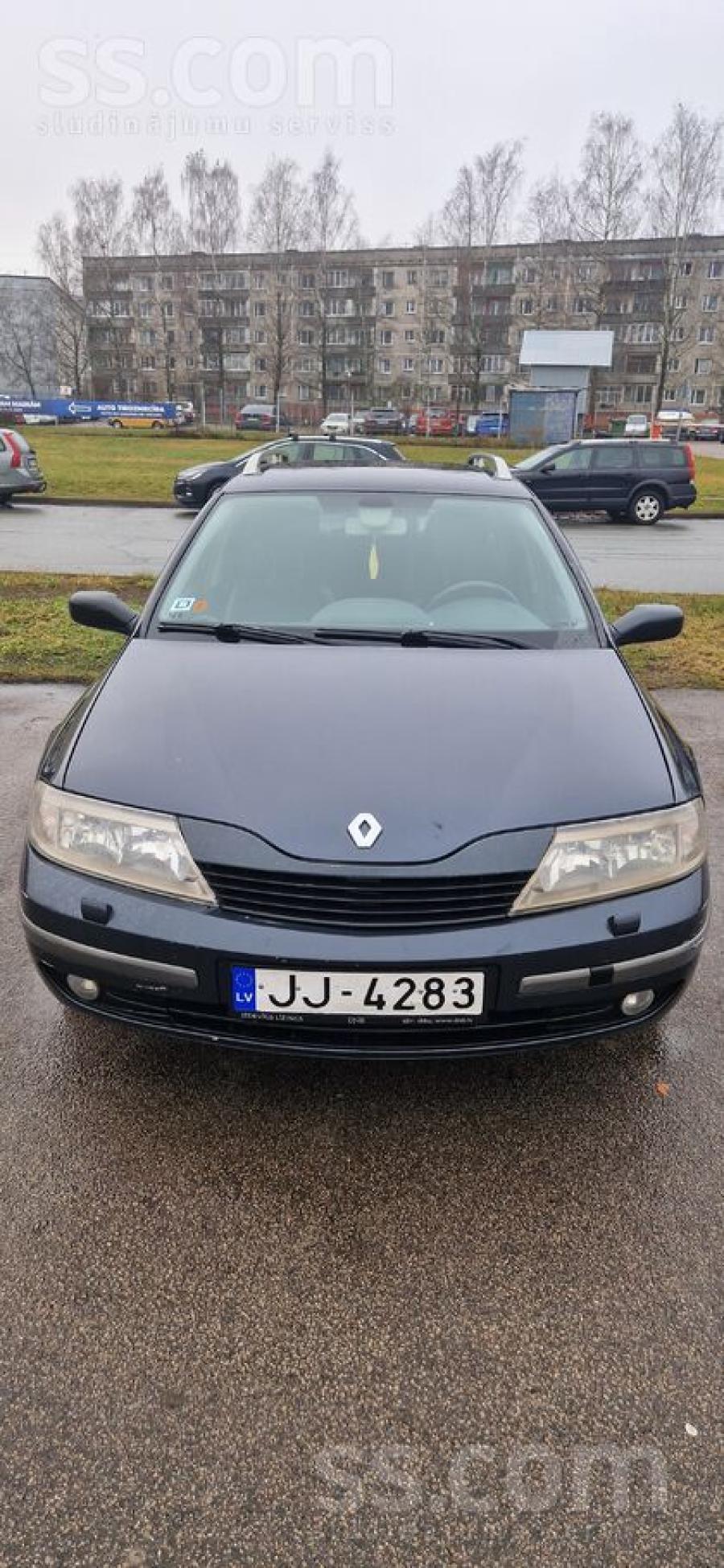 Grey Renault Laguna 2004 in Riga, with an engine capacity of 1.90 L and mileage of 365 thousand km for 550 €, photo 2 on AUTOMOTO.COM.LV