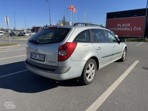 Grey Renault Laguna 2004 in Klaipeda, with an engine capacity of 2.00 L and mileage of 254 thousand km for 1200 €, photo 6 on AUTOMOTO.COM.LV