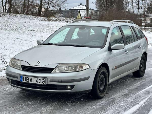 Pelēks Renault Laguna 2005 Viļņa, ar dzinēja tilpumu 2.00 L un nobraukumu 300 tūkst. km par 499 €, foto 1 vietnē AUTOMOTO.COM.LV