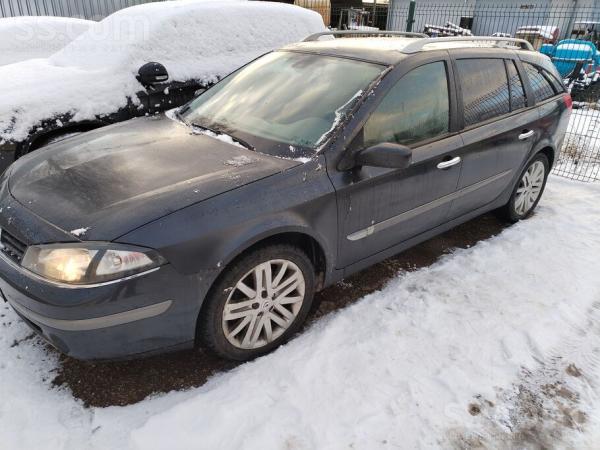 Grey Renault Laguna 2005 in Rezekne, with an engine capacity of 1.90 L and mileage of 324 thousand km for 1050 €, photo 1 on AUTOMOTO.COM.LV