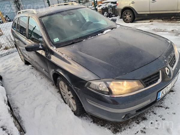 Grey Renault Laguna 2005 in Rezekne, with an engine capacity of 1.90 L and mileage of 324 thousand km for 1050 €, photo 3 on AUTOMOTO.COM.LV