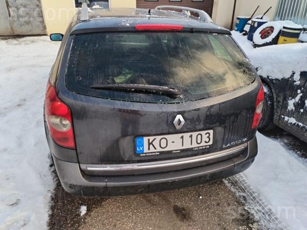 Grey Renault Laguna 2005 in Rezekne, with an engine capacity of 1.90 L and mileage of 324 thousand km for 1050 €, photo 9 on AUTOMOTO.COM.LV